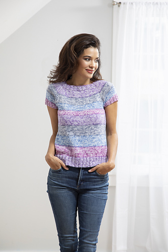 Ravelry: Fresh Berries Tee pattern by Universal Yarn