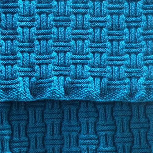 Ravelry: Double Basketweave Blanket pattern by nalhcib