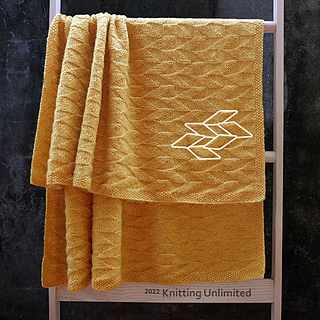 Ravelry: Parallelogram Blanket pattern by KnittingUnlimited