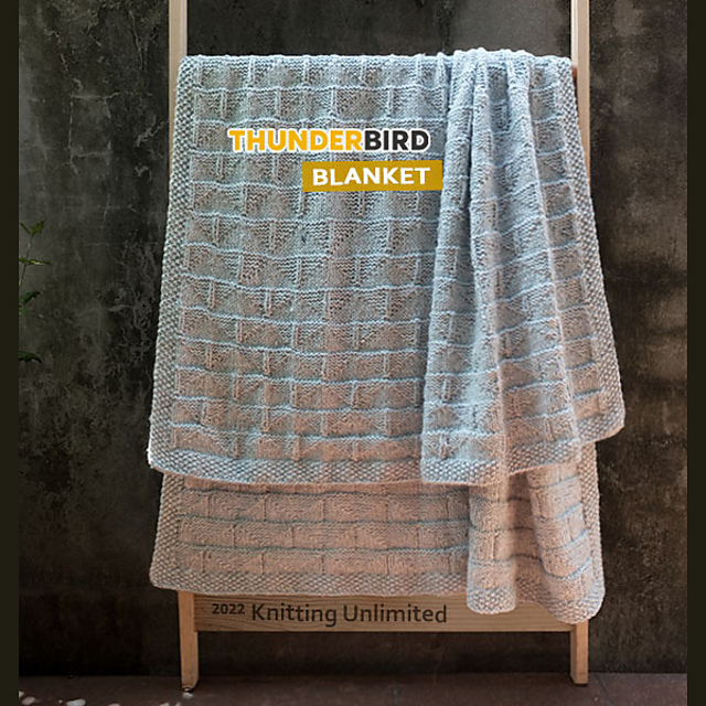 Ravelry: Thunderbird Blanket pattern by KnittingUnlimited