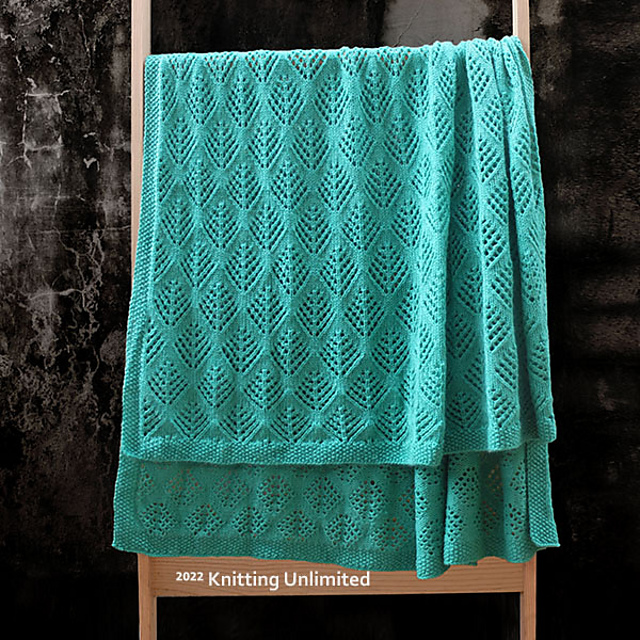 Ravelry: Pine Tree Blanket pattern by KnittingUnlimited