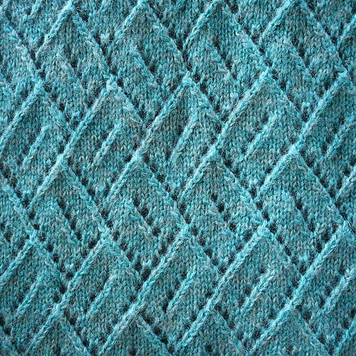 Ravelry: Lattice Dreamweaver Blanket pattern by nalhcib