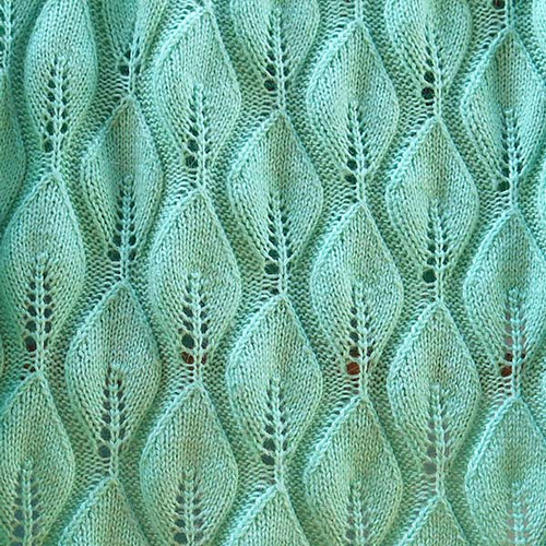 Ravelry: Gloriosum Leaves Blanket pattern by nalhcib