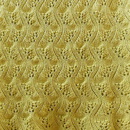 Ravelry: Japanese Feather Blanket pattern by nalhcib