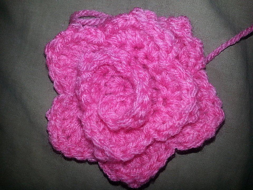 Ravelry: no roll rose/square block pattern by jackie blennis