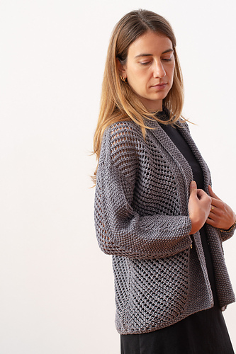 Ravelry: Eyelet Harvest Cardigan pattern by Urth Yarns