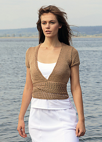 Ravelry: Wrap Cardigan pattern by Vladimira Ilkovicova