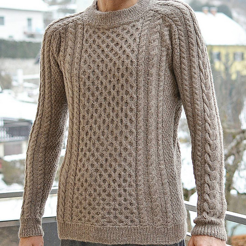 Ravelry: 135-3 Dreams of Aran pattern by DROPS design