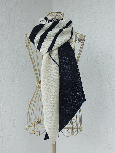 Ravelry: Fibonacci Biased Knit Scarf pattern by Chris Mason