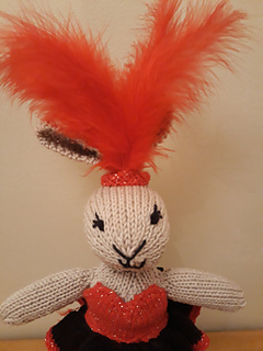Ravelry: Valerie321's Burlesque bunny 1
