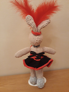 Ravelry: Valerie321's Burlesque bunny 1