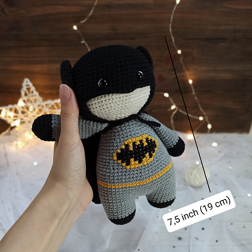 Ravelry: Baby Batman, Superhero Doll pattern by Valerie Burova