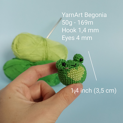 Ravelry: Frog Keychain pattern by Valerie Burova