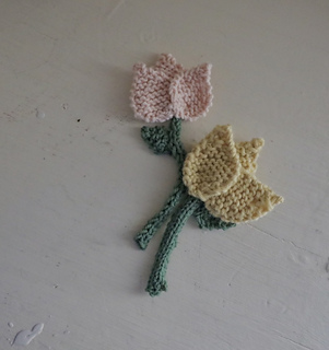 Ravelry: spring blooms pattern by Emily Hassett, Van Oordt’s Knittery