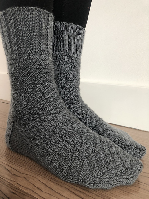 Ravelry: Triangle Motif Socks pattern by Emma Bermudez