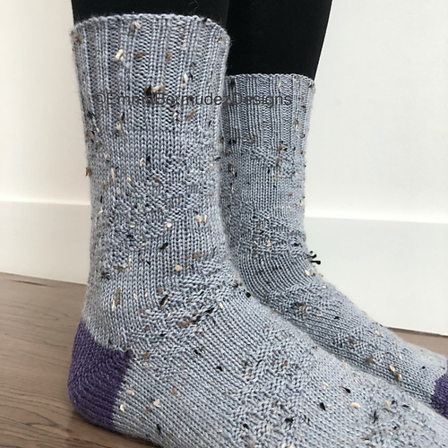 Ravelry: Domino Effect Socks pattern by Emma Bermudez