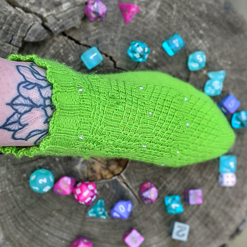 Ravelry: Dragon Adventure Socks pattern by Clair Wyvern