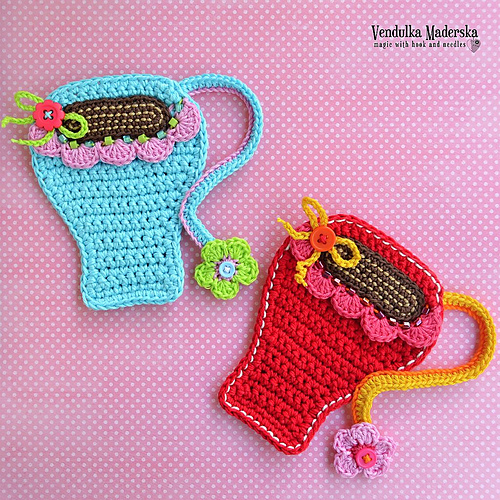 Ravelry: Coffee mug coaster pattern by Vendula Maderska