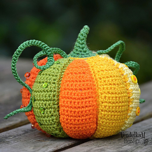 Ravelry: Patchwork pumpkin pattern by Vendula Maderska