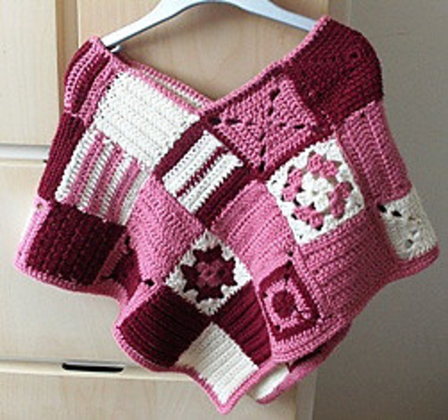Ravelry: Patchwork Poncho pattern by Kelli Ronci