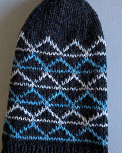 Ravelry: Triplicity Geometric Hat pattern by Veronica Macaulay