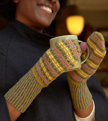 Ravelry: Patterned Mittens pattern by Veronik Avery