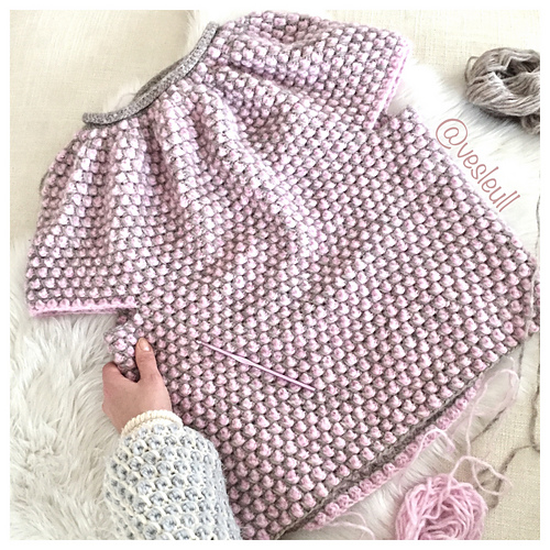 Ravelry: VesleUll Bobble Jacket adult pattern by Jeanette Haugland