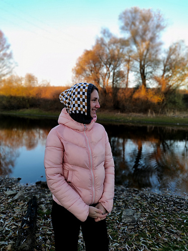 Ravelry: Checkered Bug Hood pattern by Svetlana Gibadullina