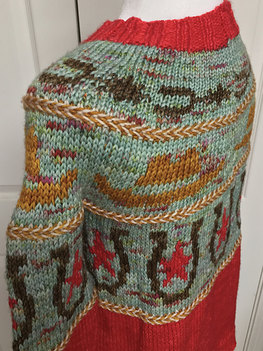 Ravelry: Cowboy Sweater pattern by Ann Iverson