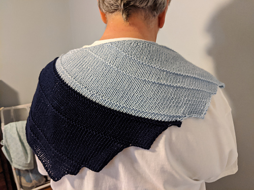 Ravelry: Bat Hug Shawlette pattern by Nicole Sijnja