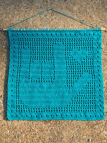 Ravelry: I Love You ASL Banner pattern by Victoria Holcomb