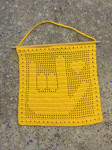 Ravelry: I Love You ASL Banner pattern by Victoria Holcomb