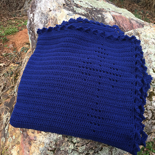 Ravelry: Cross Throw Blanket pattern by Regina P Designs