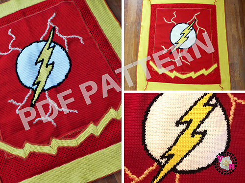 Ravelry: Flash Crochet Blanket pattern by Nicole Mayer