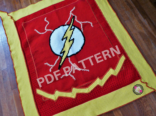 Ravelry: Flash Crochet Blanket pattern by Nicole Mayer