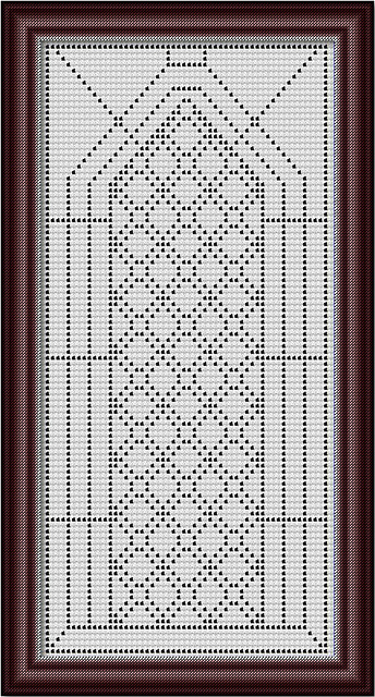 Ravelry: Stained Glass #4-Church Window pattern by Viktoria-Lyn