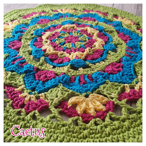 Ravelry: Crazy May Mandala pattern by Heidi Heinrichs, Taina Tauschi