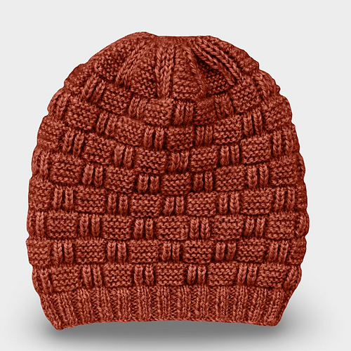 Ravelry: Checkboard Stitch Beanie pattern by Vimla Singh