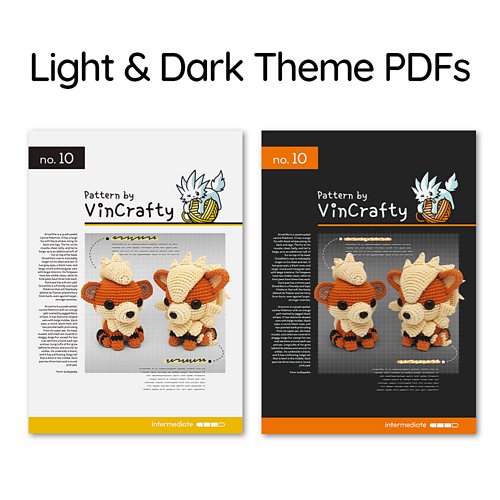 Ravelry: Growlithe & Arcanine pattern by Erin Kim