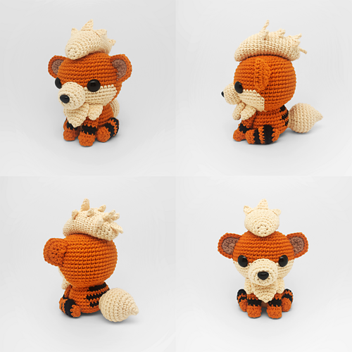 Ravelry: Growlithe & Arcanine pattern by VinCrafty