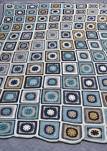 Ravelry: P53-Middle Eastern Mosaic Blanket pattern by Vinnis Colours