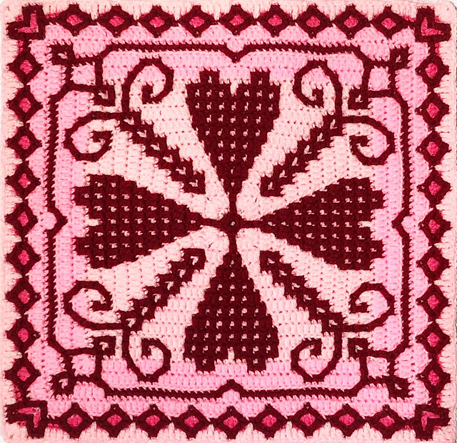 Ravelry ISAURA Mosaic Square Pattern By Vio Vieux ravelry-isaura-mosaic-square-pattern-by-vio-vieux