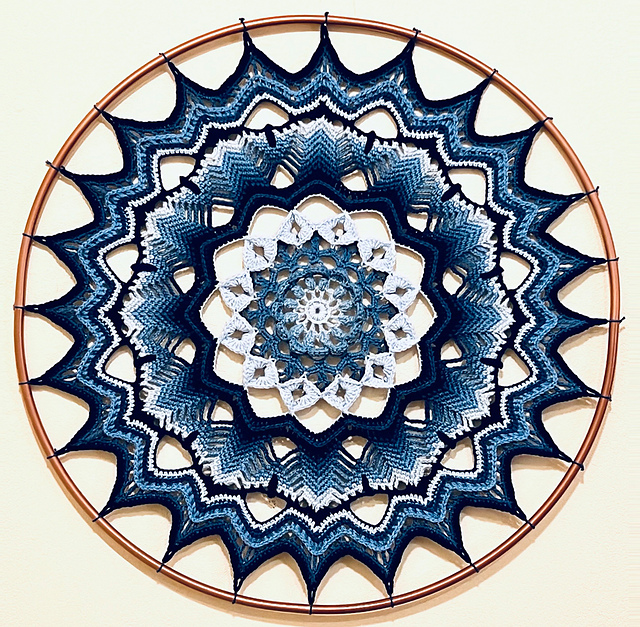 Ravelry: GALACTIC EYE Mandala pattern by Vio Vieux