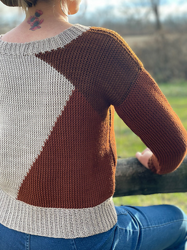 Ravelry: Influencer Sweater pattern by Jennifer Lovett