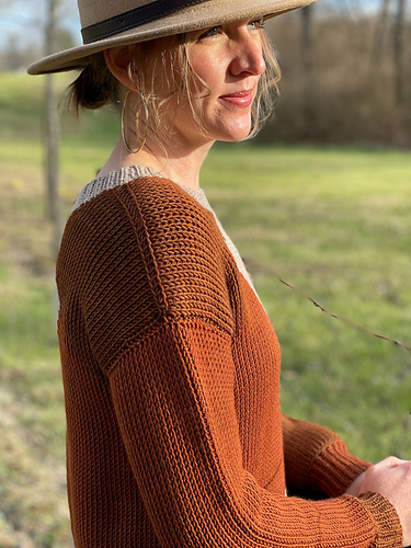 Ravelry: Influencer Sweater pattern by Jennifer Lovett