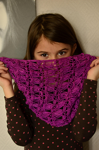 Ravelry: Shiny Moss Blossom Loop pattern by Monika Sirna