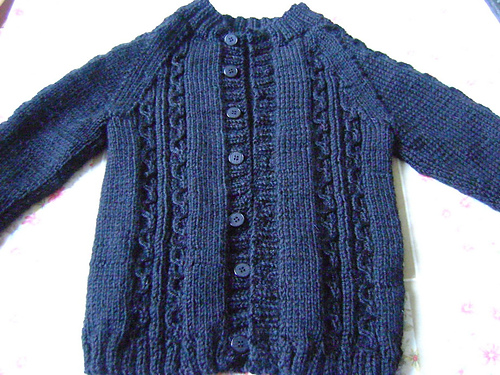 Ravelry: Old School Cardigan pattern by Kirsten M. Jensen