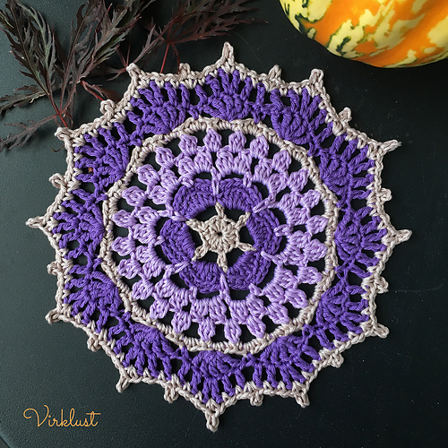 Ravelry: Viola mandala pattern by Anna Nilsson