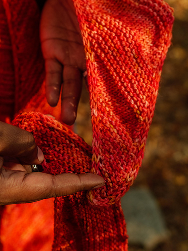 Ravelry: Oscillate Shawl pattern by Vincent Williams