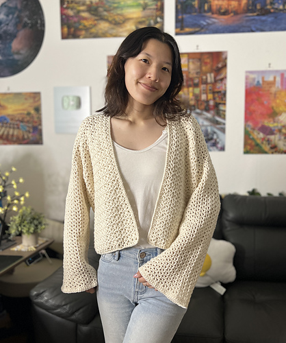 Ravelry: Crochet Mesh Cardigan pattern by Viv Crochets
